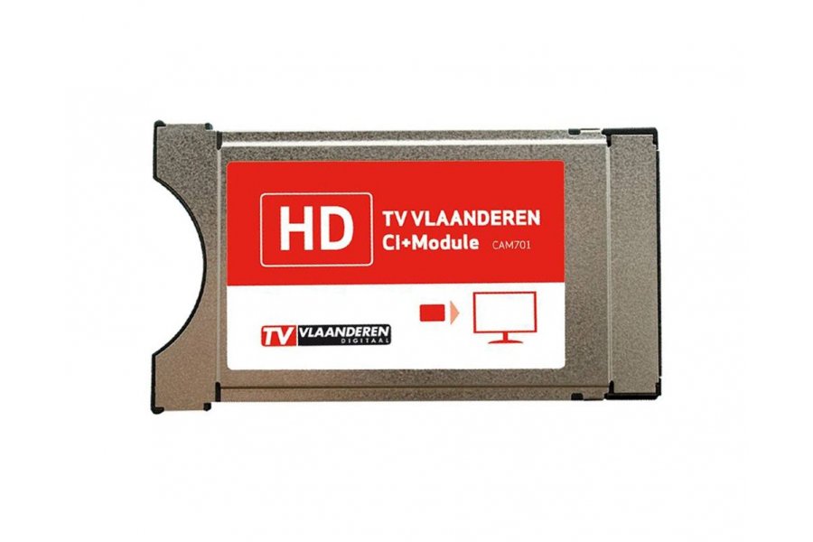 TV Vlaanderen Cam701 CI+ module incl. kaart