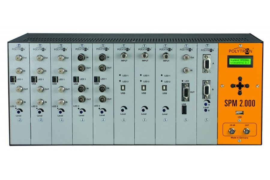 SPM - 2000 DIGI HEAD END BASIS UNIT VOOR 10 MODULES 5525200