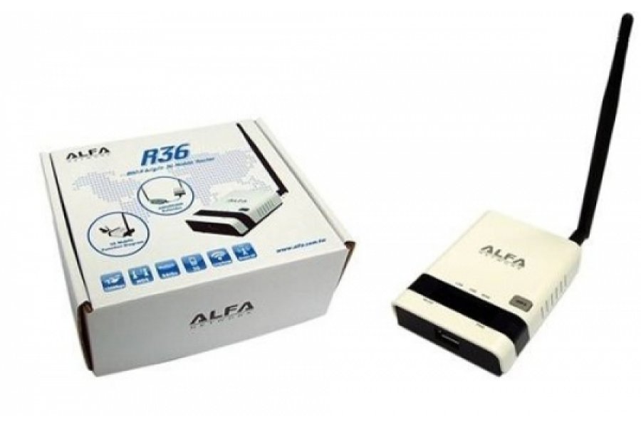 ALFA NETWORK WIFI ROUTER R36A WPS